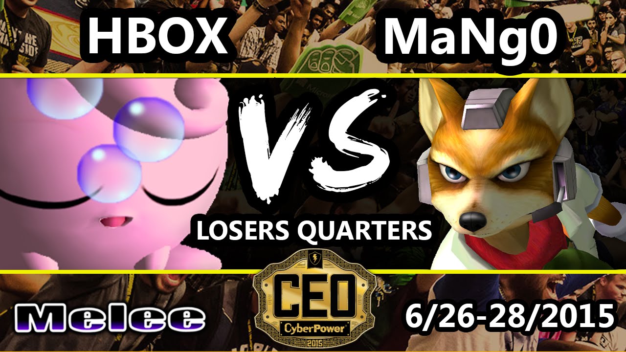 CEO 2015 - C9 Mango (Fox) Vs. Liquid Hungrybox (Jigglypuff) SSBM Losers ...