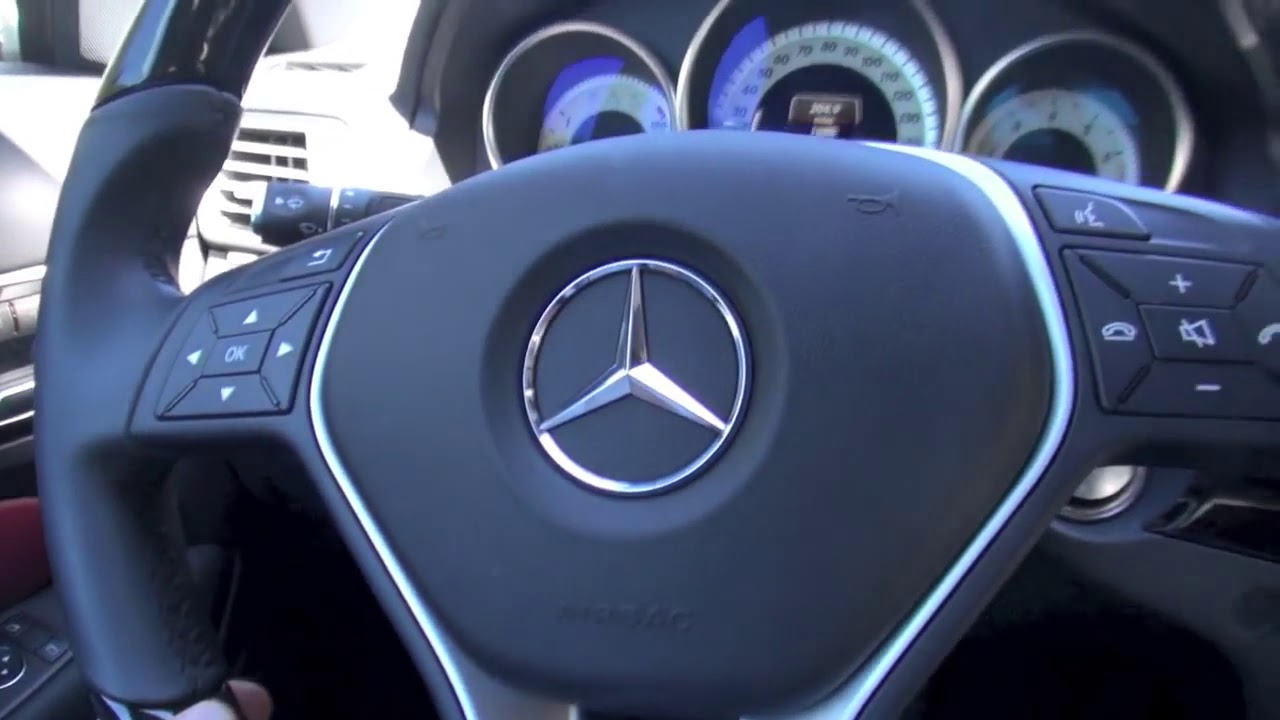 2014 Mercedes Benz E Class Distronic Plus Demonstration - YouTube