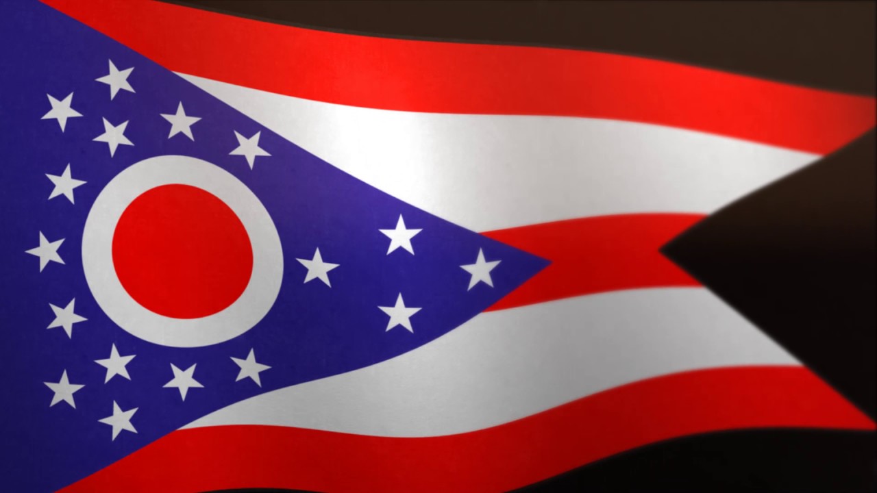 Ohio // Waving Flag - Flags of the U.S. states and territories - YouTube