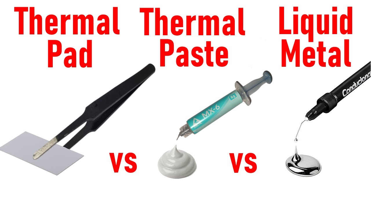What Is TIM? Thermal Pads, Thermal Paste & Liquid Metal Explained for ...