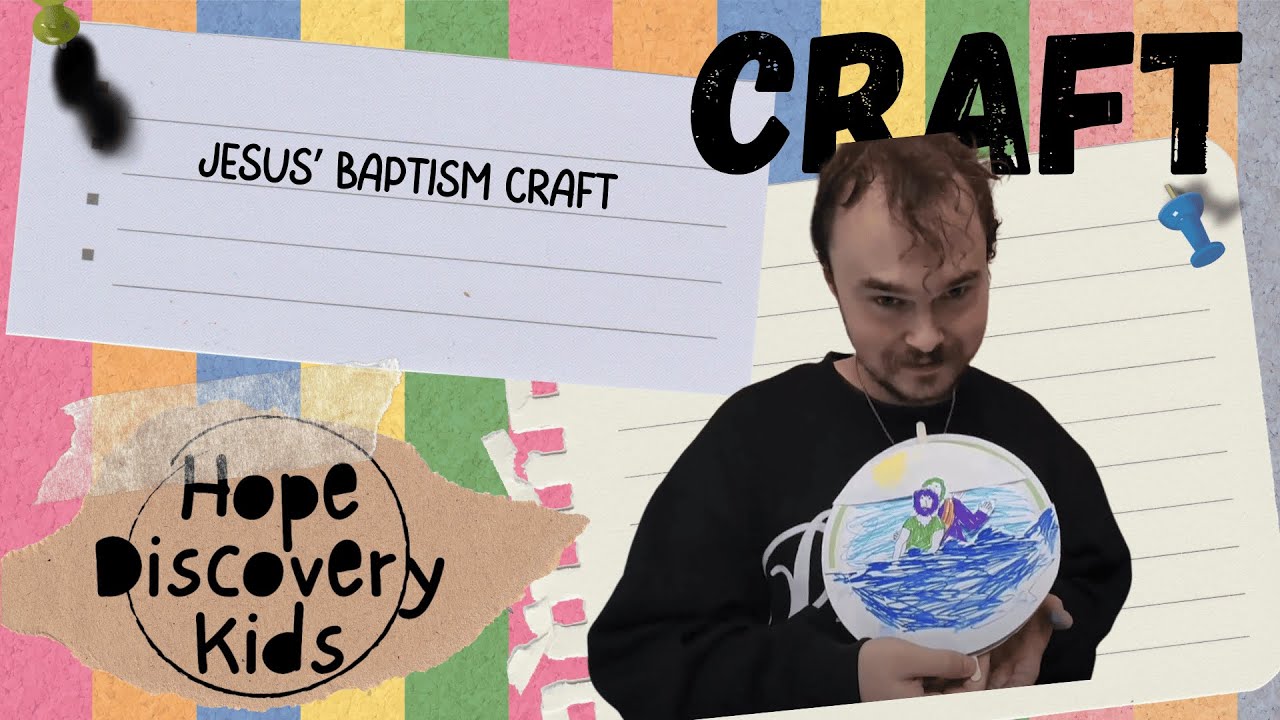 Jesus’ Baptism | Kids Craft - YouTube