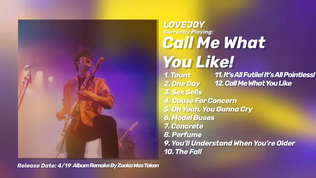 Lovejoy - All Songs Live (Full Album Remake) - YouTube