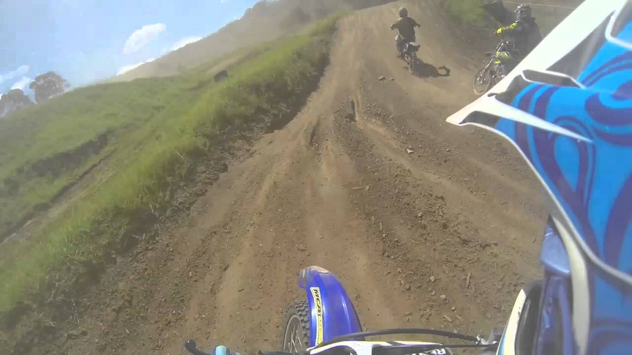 Mt Kembla Motocross Railing berms TOP TRACK - YouTube