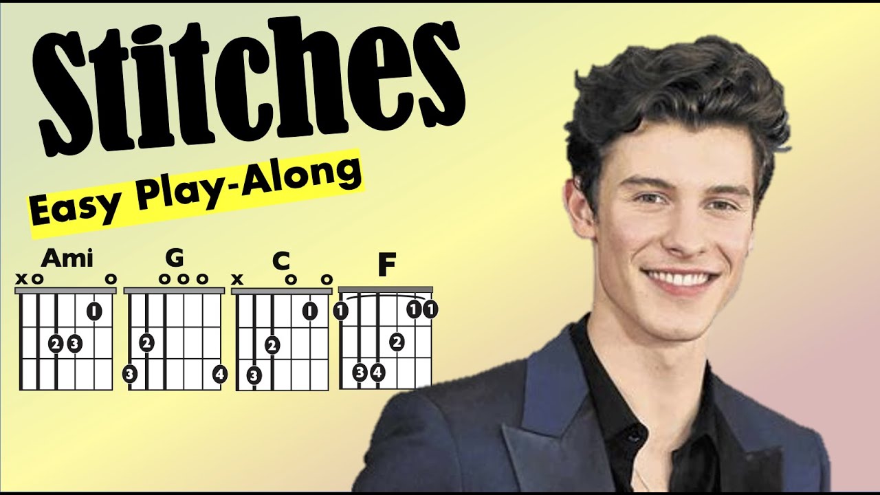 Stitches (Shawn Mendes) Guitar/Lyric Play-Along - YouTube