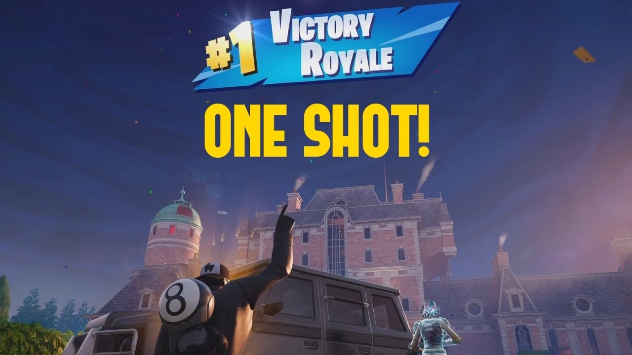 Fortnite ONE SHOT WIN! - YouTube