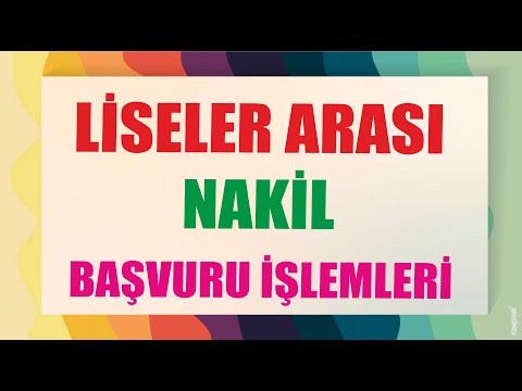 NAKİL İŞLEMLERİ NASIL YAPILIR? (2020-2021)  #edevletnakilişlemleri