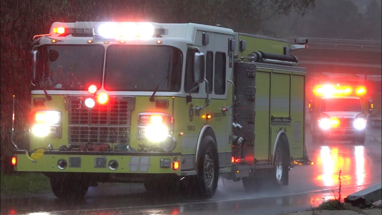 Muhlenberg Township Fire Rescue Engine 66 & Muhlenberg Ambulance Medic ...