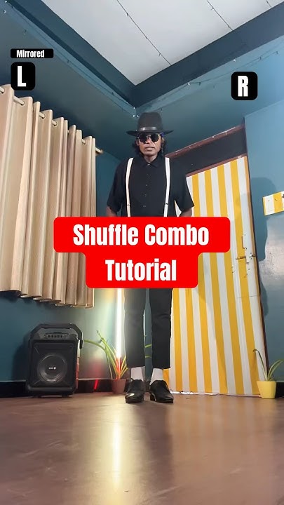 Shuffle combo tutorial for Beginners Shuffler #jddancetutorial #shuffle #shufflefootwork # ...