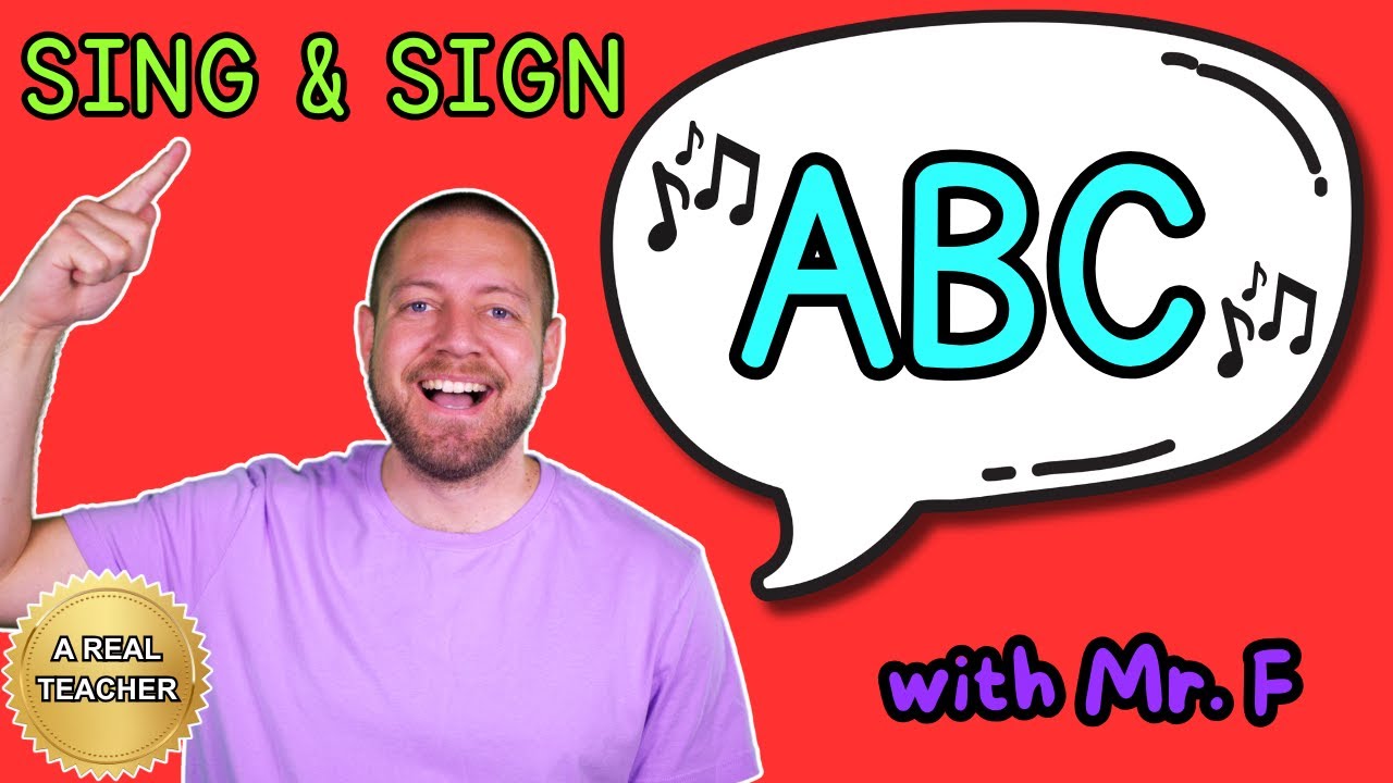 Sing and Sign the ABCs! | Letter Sounds & Signs | ASL Alphabet ...