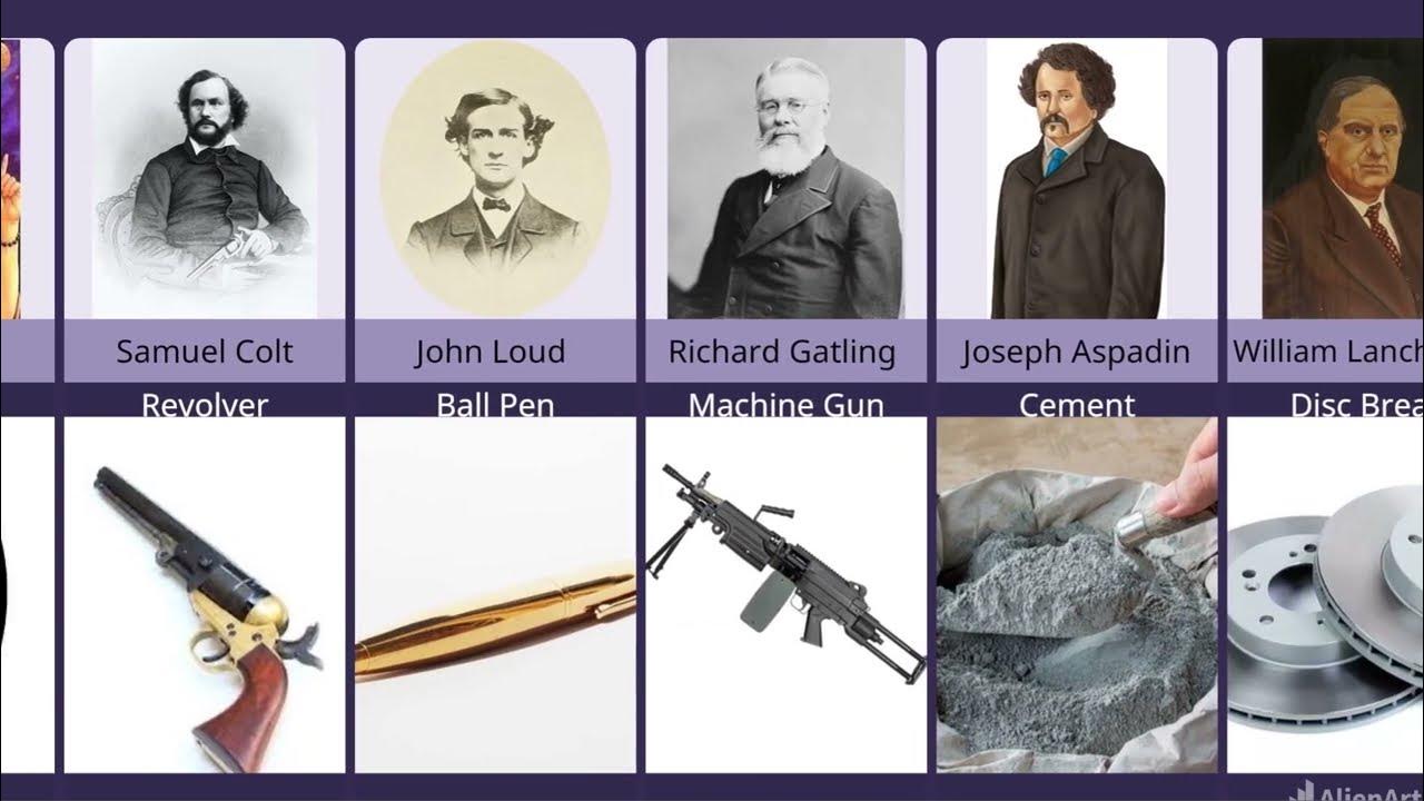 Famous Scientists and their Inventions | Discoveries - YouTube