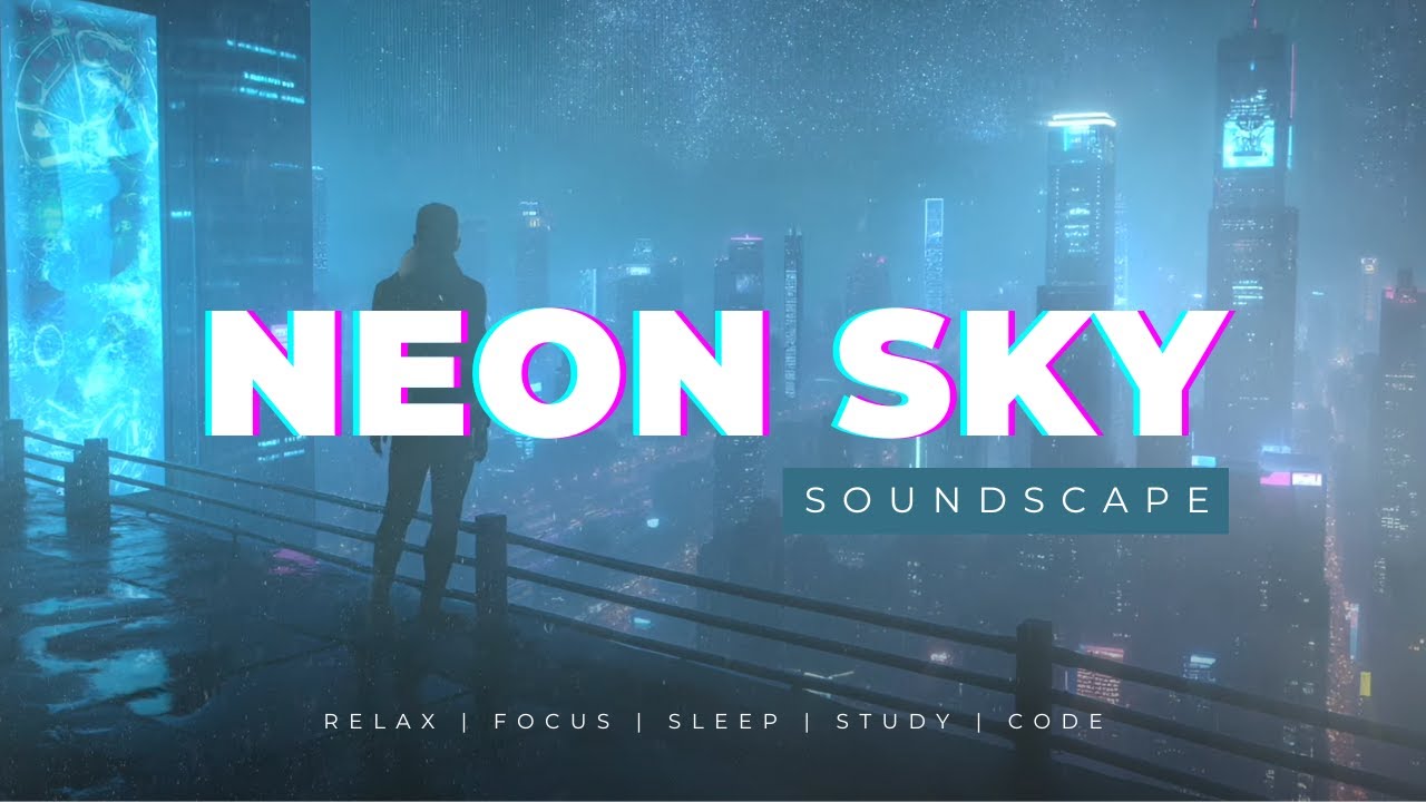 Neo Tokyo Night Ambient Cyberpunk Soundscape - YouTube