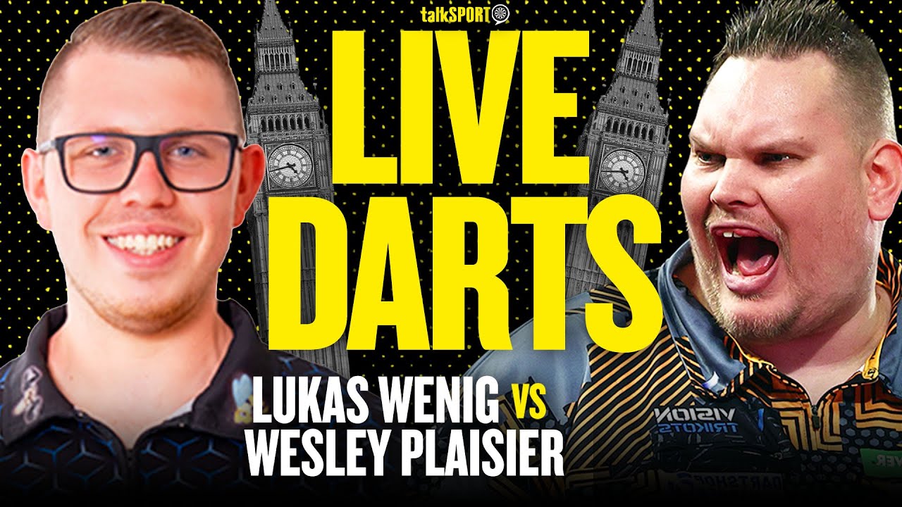 🎯 LIVE: Lukas Wenig v Wesley Plaisier | 2026 World Darts Championship ...