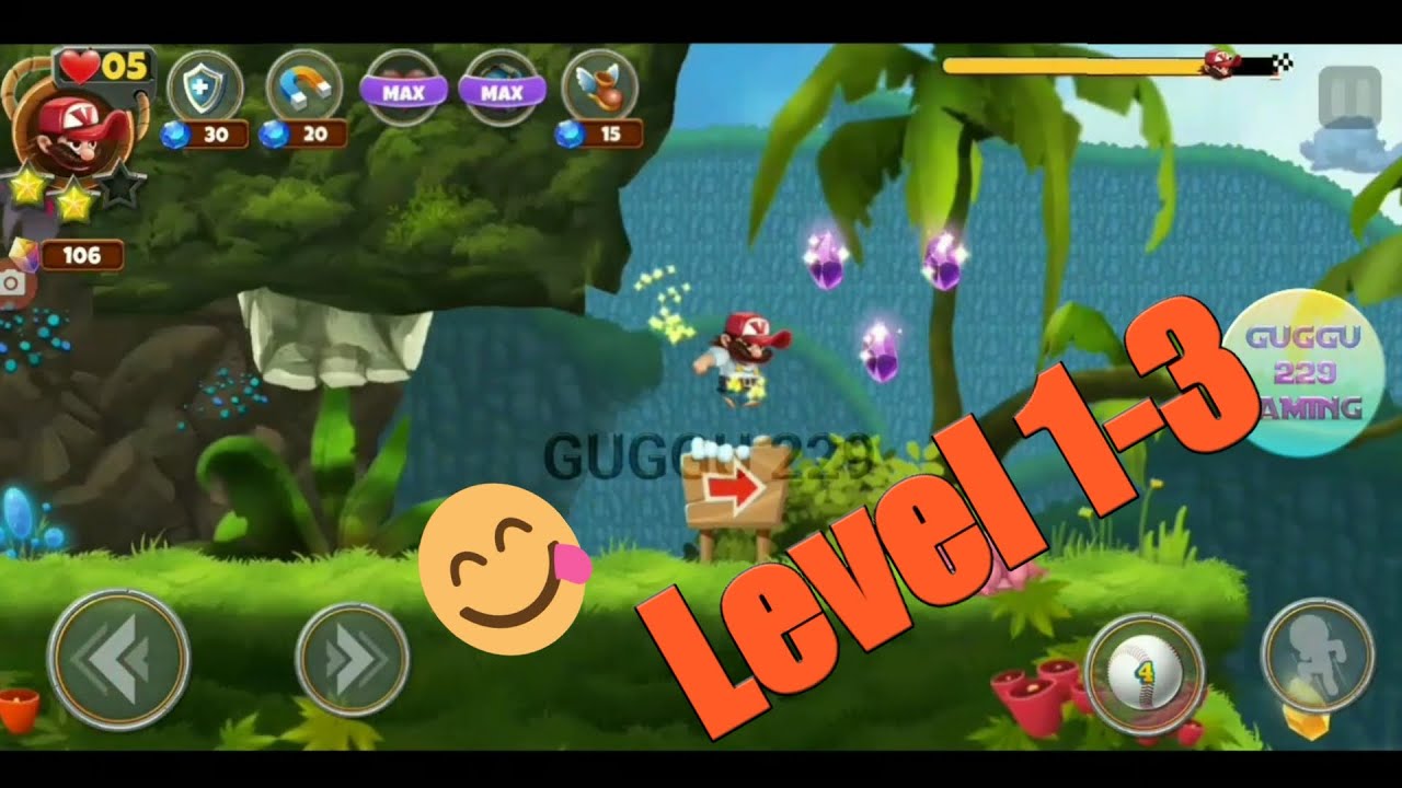 SUPER JUNGLE JUMP,ADVENTURE,ARCADE,ANDROID GAME.LEVEL 1-3 - YouTube