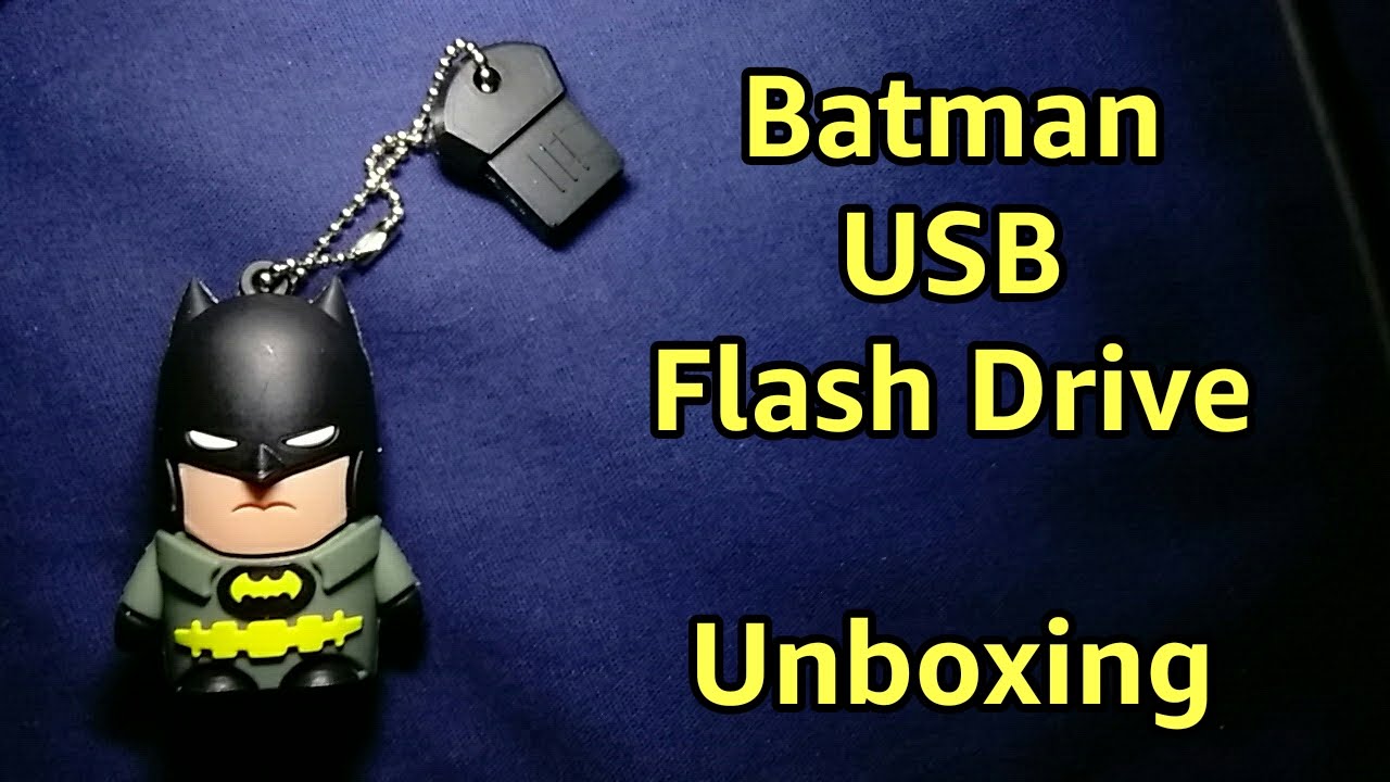 Batman USB Flash Drive | Unboxing | Review - YouTube