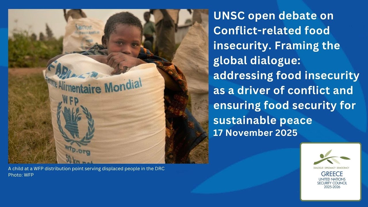 Statement of Greece at UNSC 10045th meeting on Conflict-related food ...
