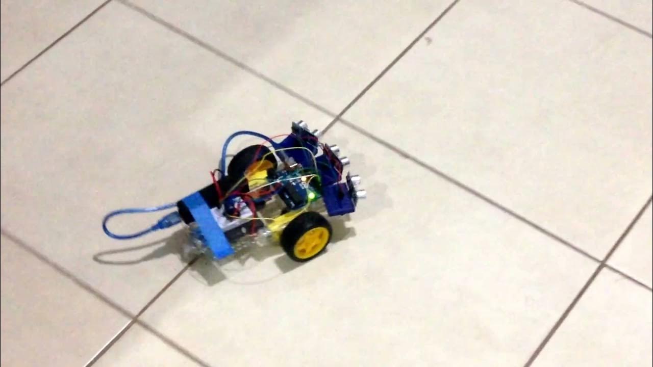 robot esquivador de objetos - YouTube