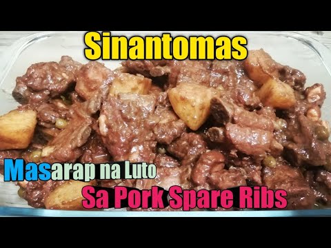 Sinantomas|| Masarap na Luto ng Pork Spareribs - YouTube