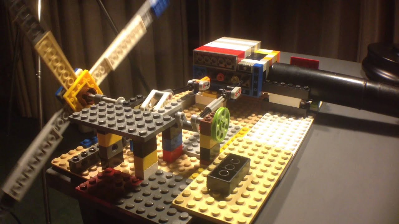 Lego steam Engine/vacuum engine - YouTube