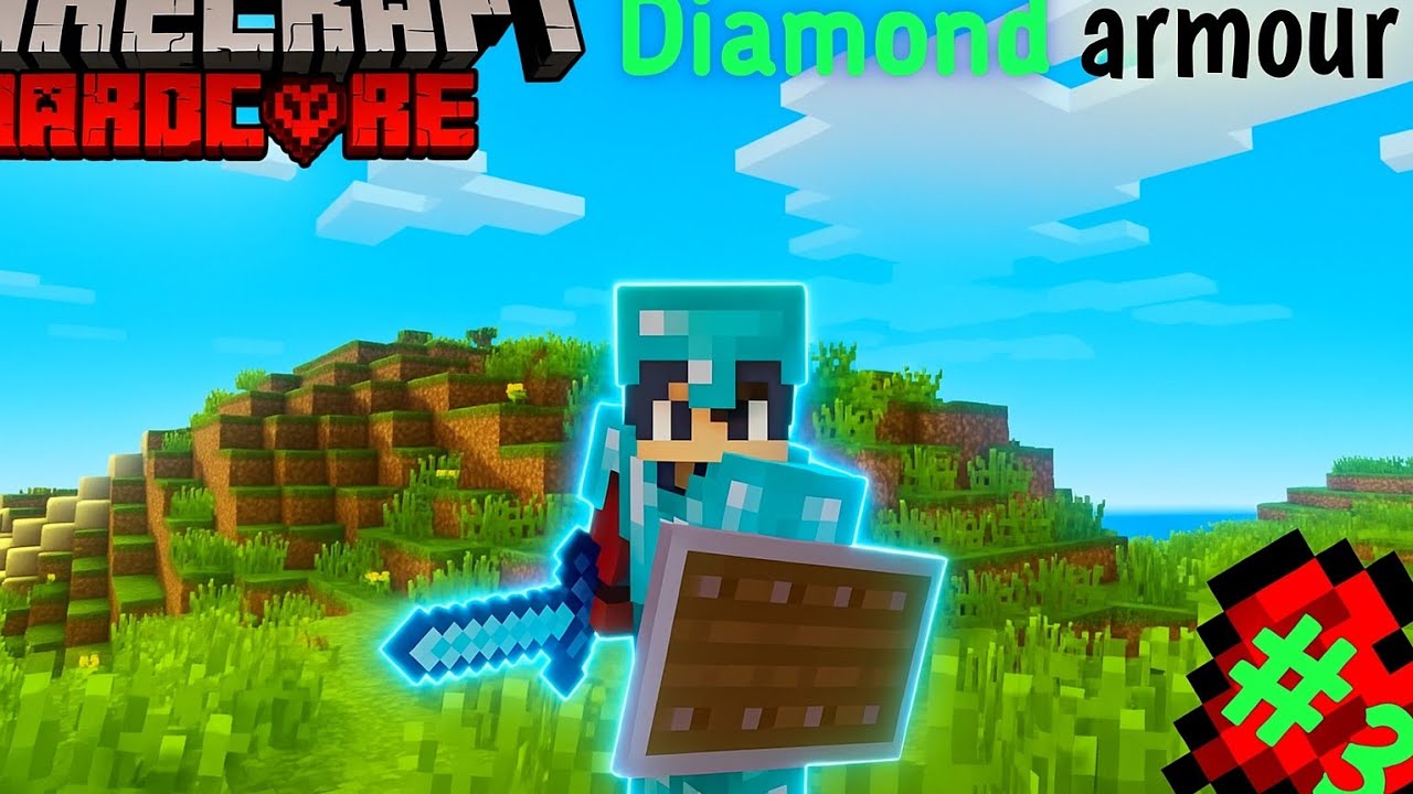 I Finally Got DIAMOND ARMOUR in Minecraft Hardcore! 🔥 | Episode 3 - YouTube