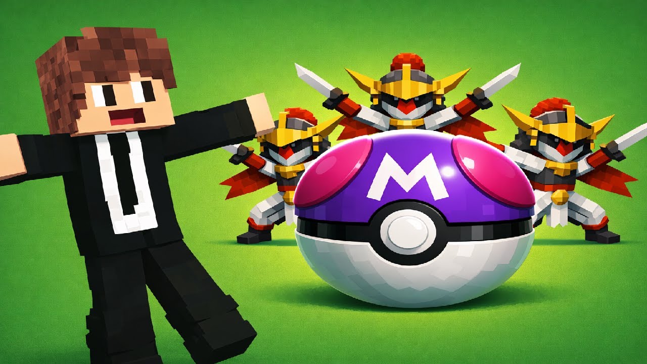 CONSEGUIMOS UMA MASTER BALL E CAPTURAMOS 3 KARTANAS NO PIXELMON ...