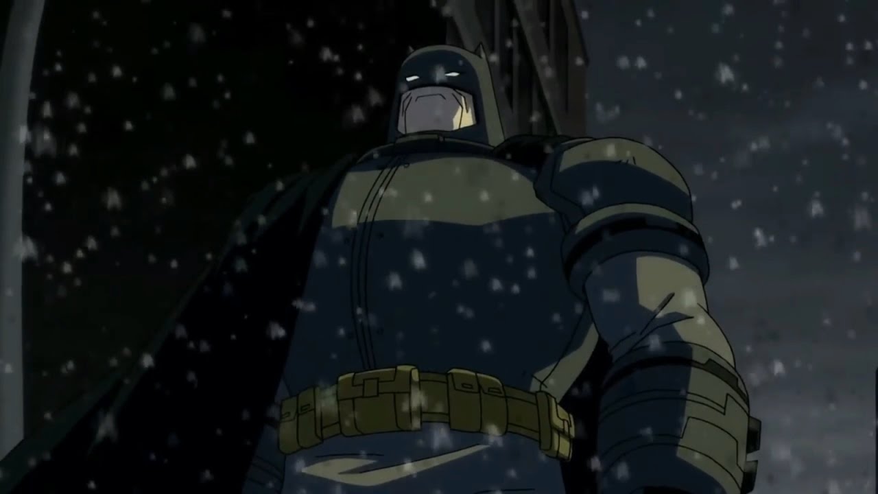 The Dark Knight Returns - Batman vs Superman Fight With Dark Knight ...