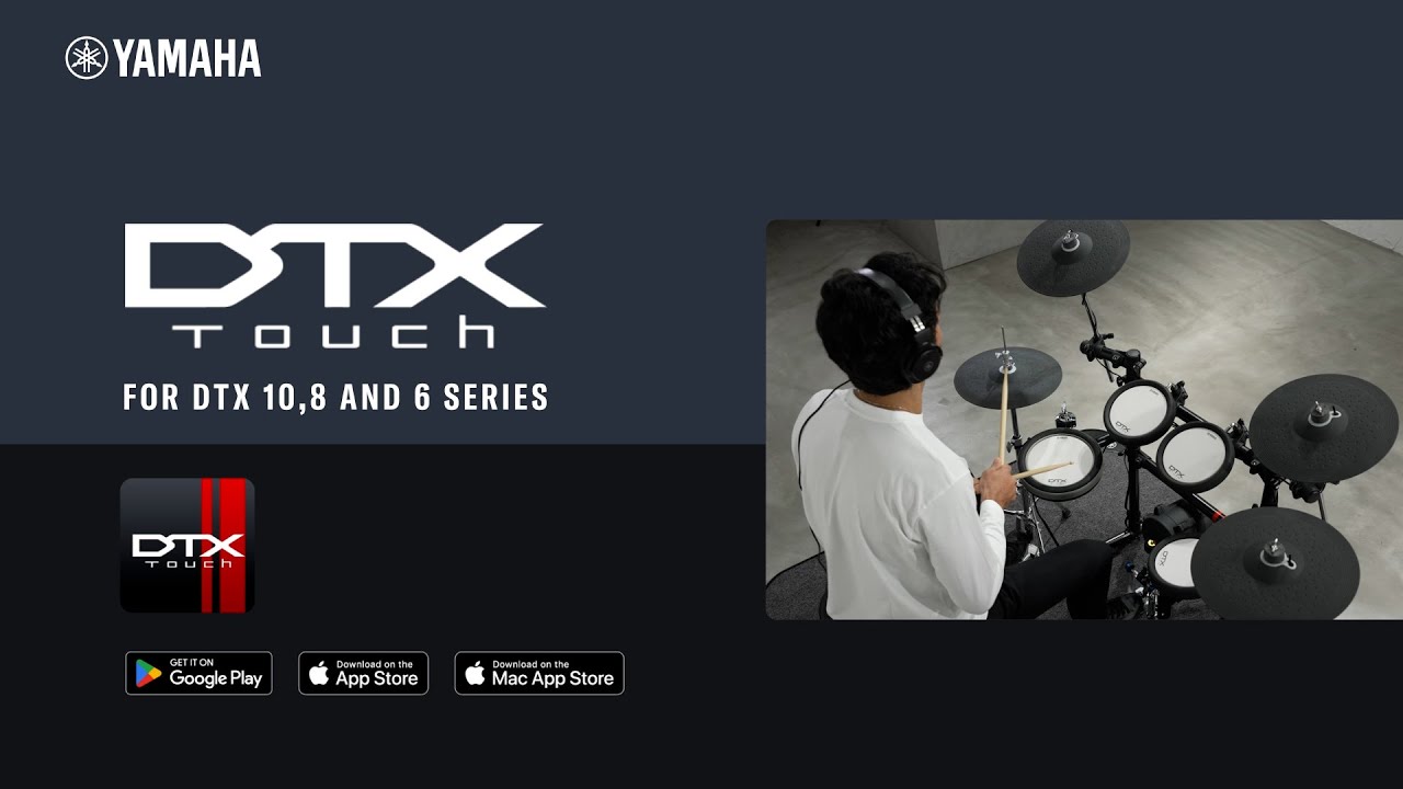 Yamaha | DTX Touch App Overview - YouTube