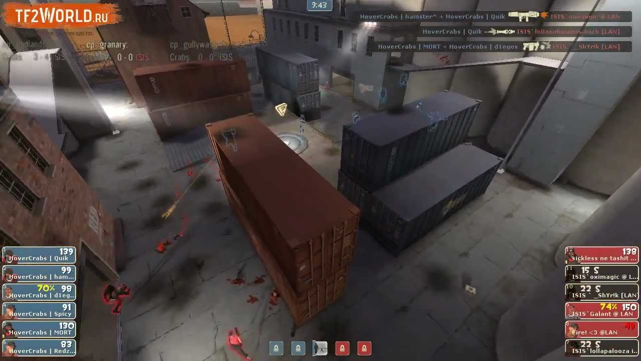 ISIS vs HoverCrabs - OGIC3 TF2 6v6 Russian LAN Final (cp_granary) 2/2 ...