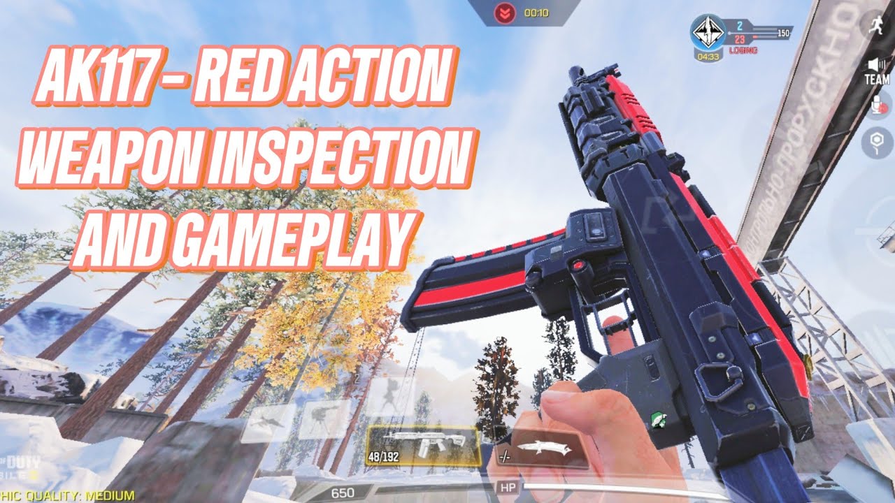 THE BRAND NEW AK117 - RED ACTION 🤯, WEAPON INSPECTION AND GAMEPLAY 🥵 # ...