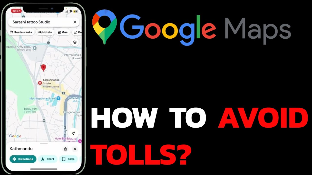 How to Avoid Tolls in Google Maps? Navigate Without Tolls in Google ...