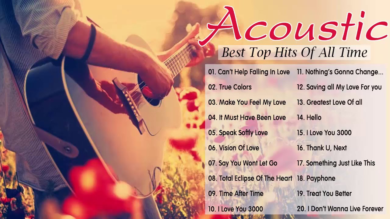Guitar Acoustic Songs 2020 - Best Acoustic Cover Of Popular Love Songs ...