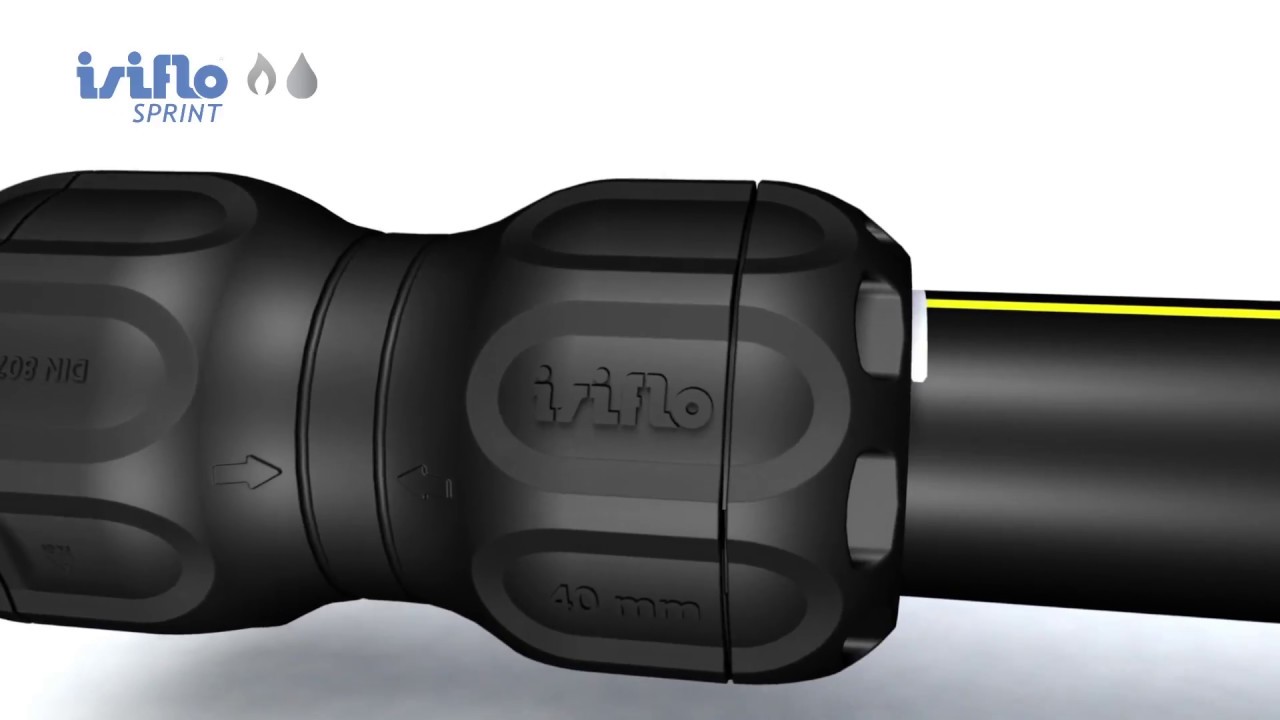 Isiflo Sprint Gas coupling installation guide - YouTube