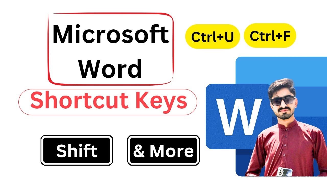 Ms Word Shortcut Keys | Keyboard shortcut keys in Urdu - YouTube