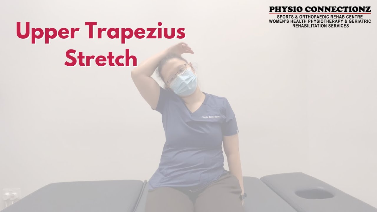 Upper Trapezius Stretch - YouTube