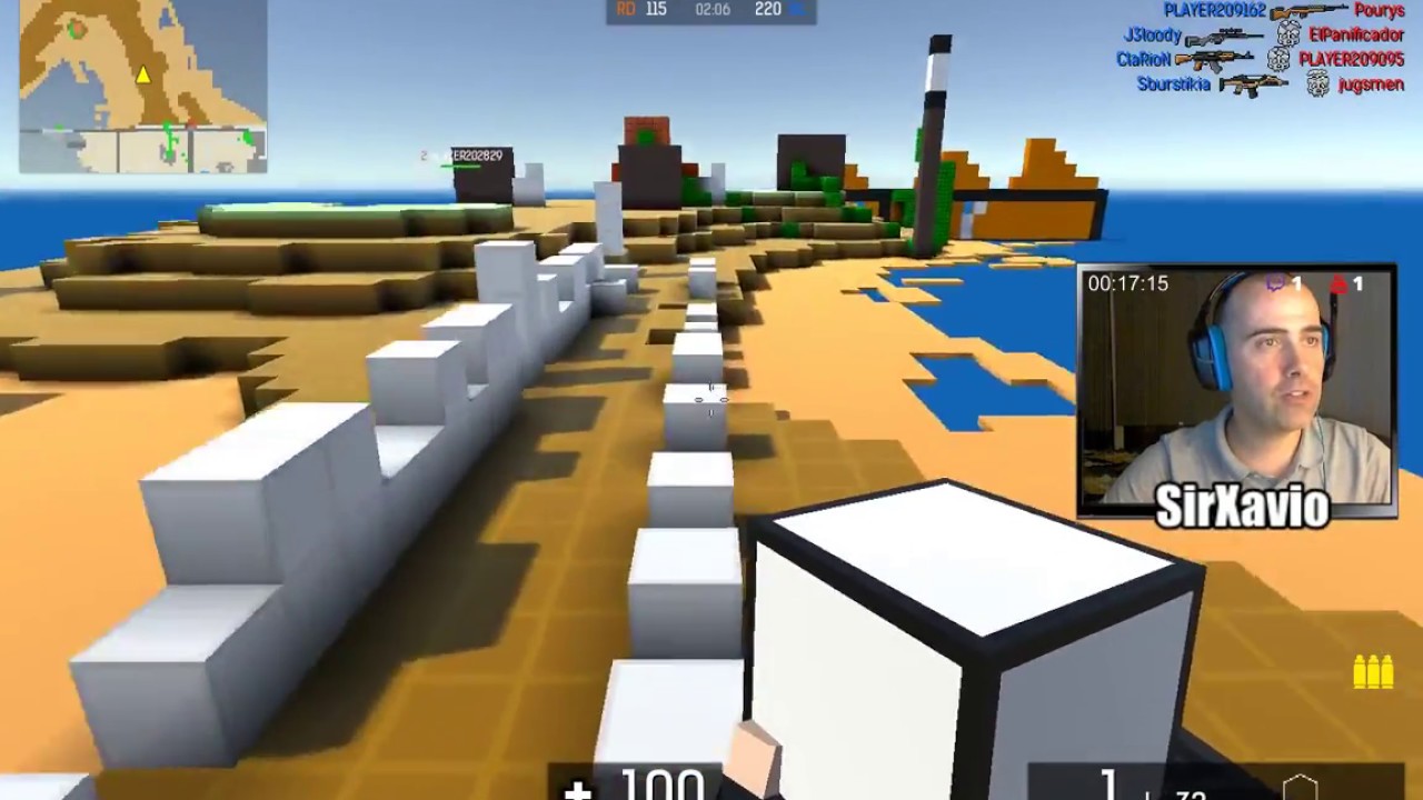 DIRECTO Blockpost un shooter de cubos | Gameplay Español - YouTube