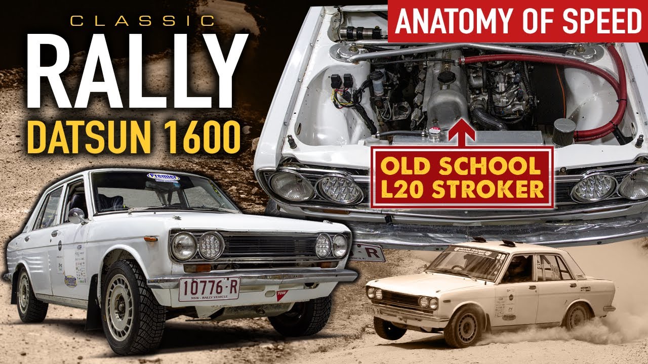 🛠 Anatomy of Speed: Classic Rally Datsun 1600 | TECHNICALLY SPEAKING ...
