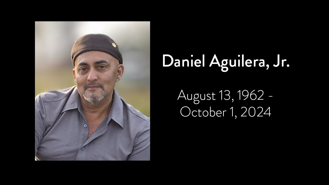 Daniel Aguilera, Jr. Memorial Service - YouTube