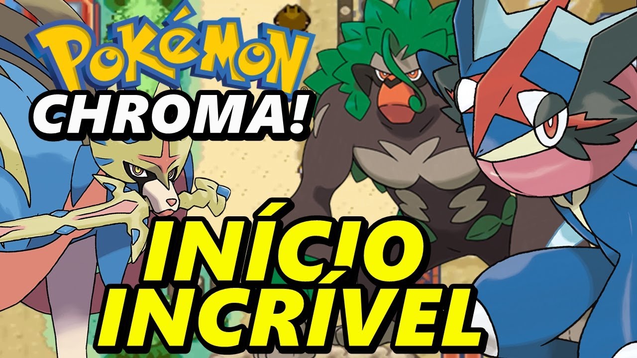 Pokémon Chroma (Hack Rom - GBA) - O Início Impressionante! - YouTube