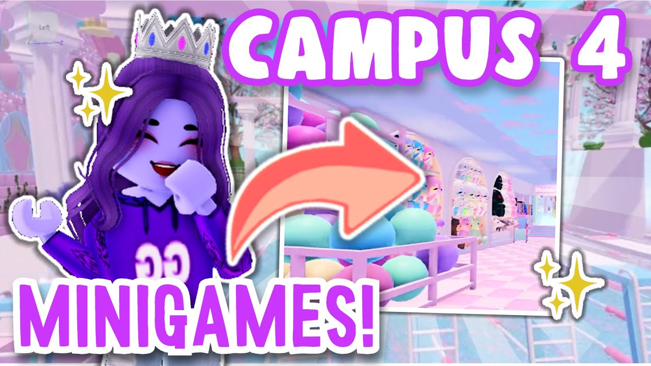 ALL LEAKS Of CAMPUS 4 SO FAR! MINIGAMES & MORE! Royale High Leaks - YouTube