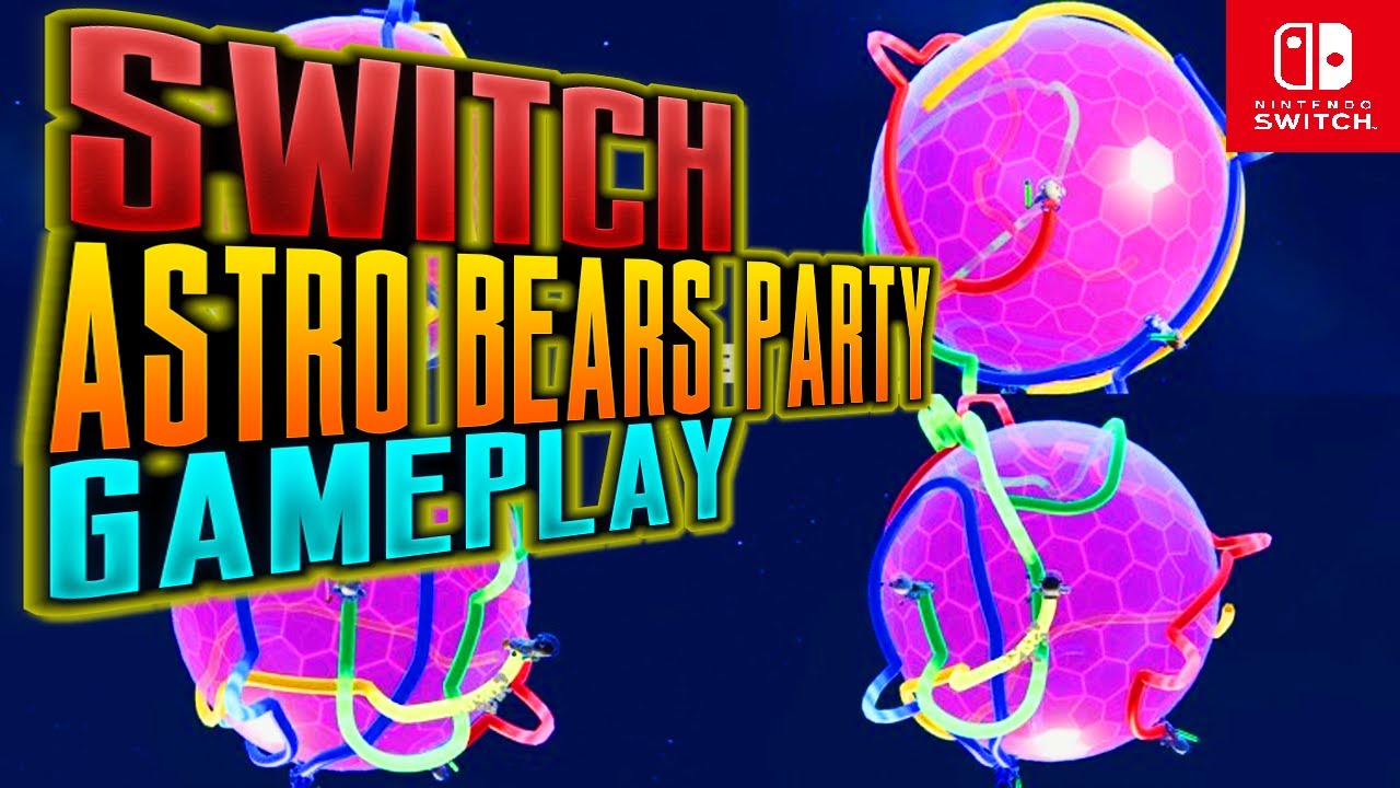 ASTRO BEARS PARTY - 3 Minutes COOL Gameplay / Info - Nintendo SWITCH ...