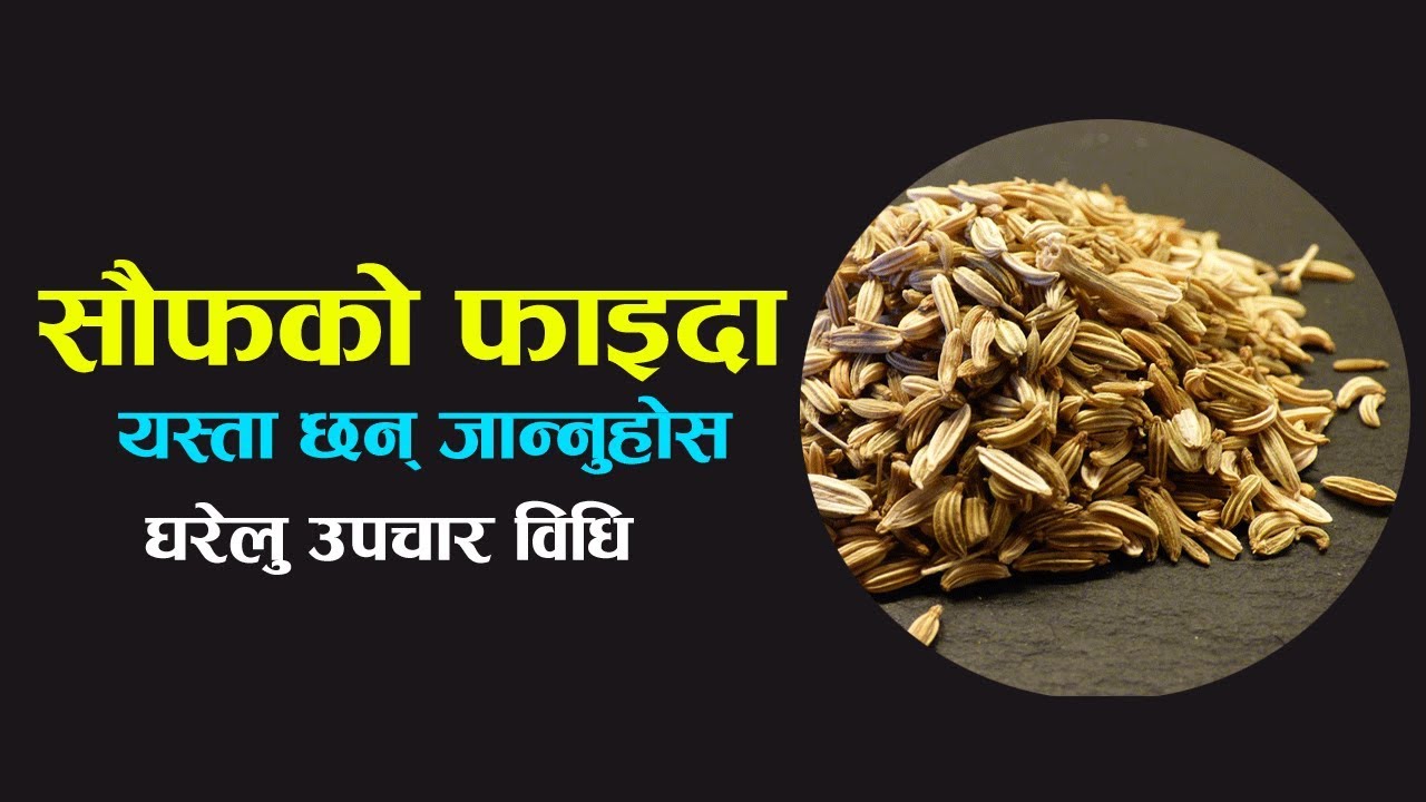 सौफको फाइदा सुनेर हैरान हुनु हुनेछ | Health Benefits of Fennel Sauff in ...