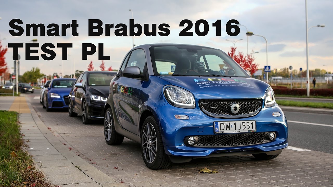 Smart Brabus fortwo 2016 TEST PL - YouTube