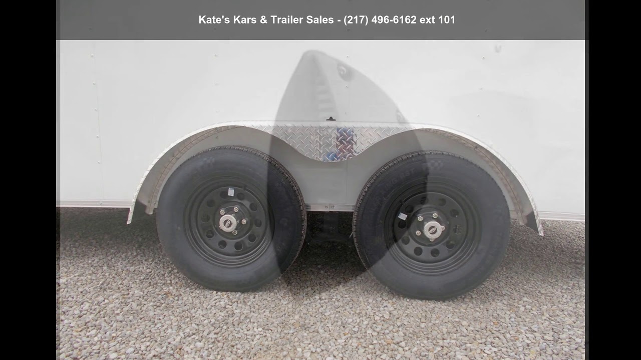 2021 Impact Trailers 7X16 Enclosed Cargo Trailer UTV Pa... - YouTube