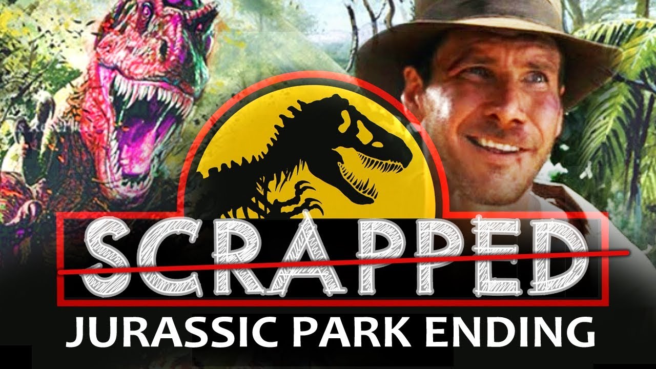 SCRAPPED Jurassic Park Ending - YouTube