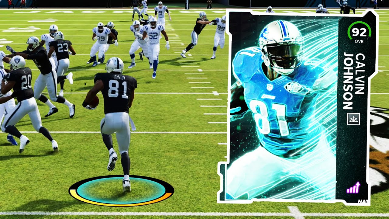 CALVIN JOHNSON DESTROYS EVERYONE! Madden 22 - YouTube