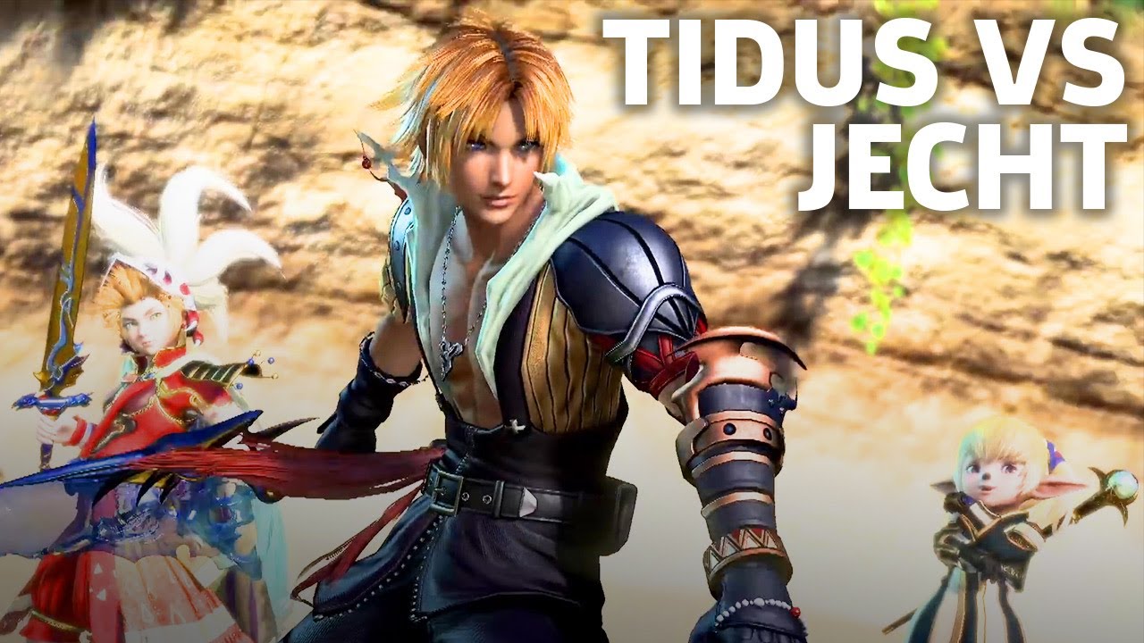 Dissidia Final Fantasy NT Gameplay: Tidus Versus Jecht - YouTube