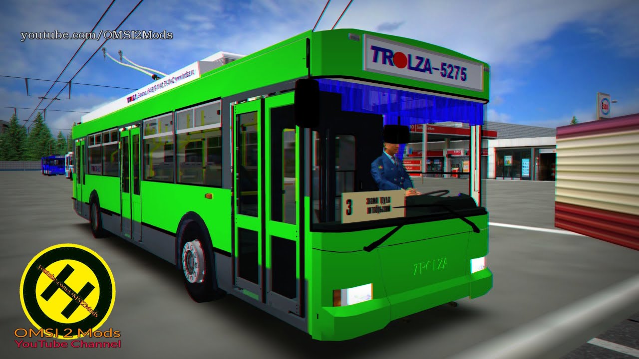 OMSI 2 – Trolza-5275 Optima (Electric Transport) Kostroma 2016 Modded ...