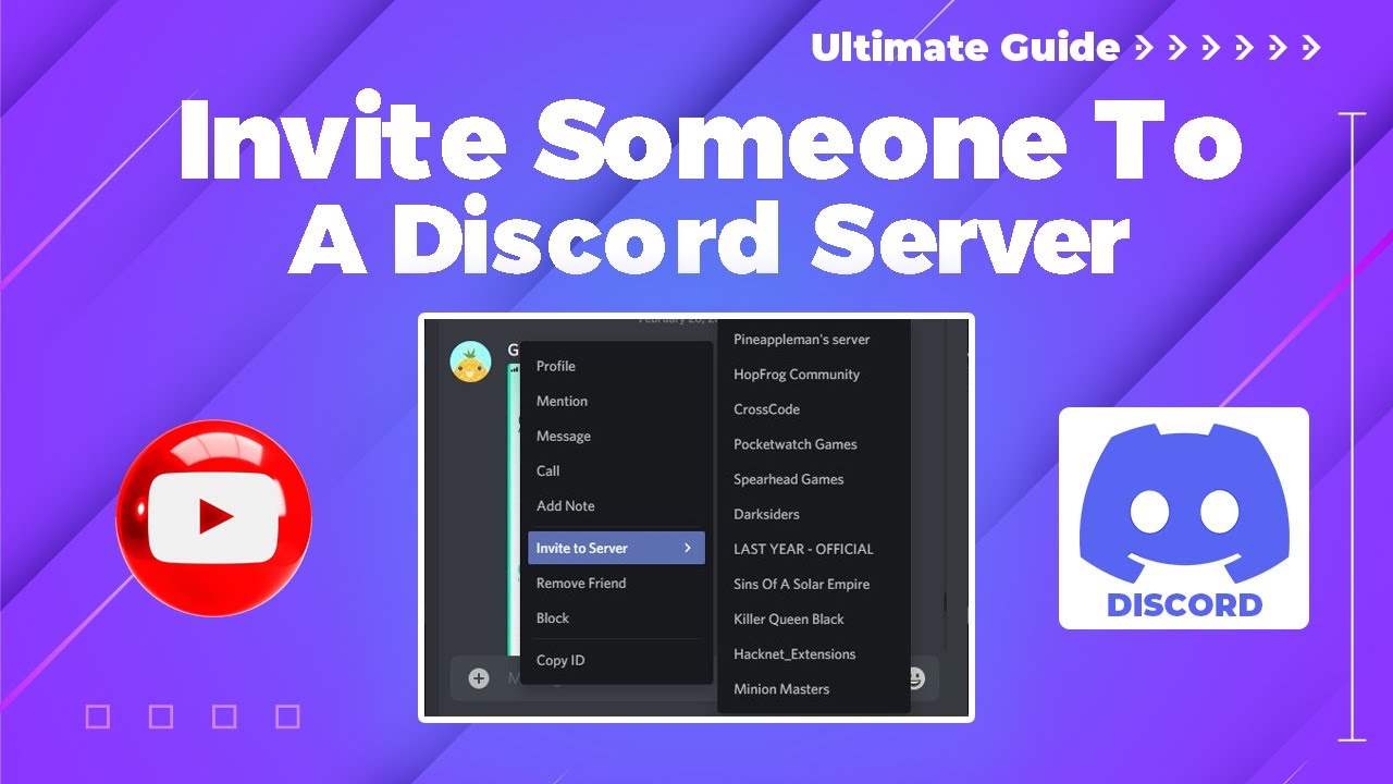 How to invite someone to a discord server 2024 (Easy Solution) - YouTube