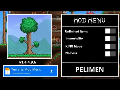 Terraria MOD APK 2024 v1.4.4.9.6 – Ultimate Item i King Mod! - YouTube