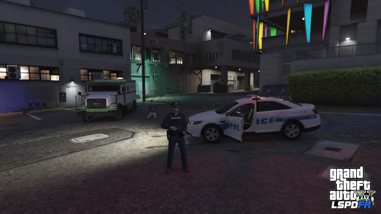 Playing as Port Authority Police - LSPDFR GTA 5 - YouTube