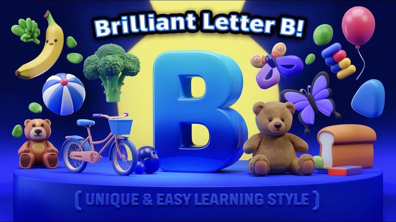 "Brilliant Letter B! Discover 10 Fun Things Starting with 'B' | Twinkle ...